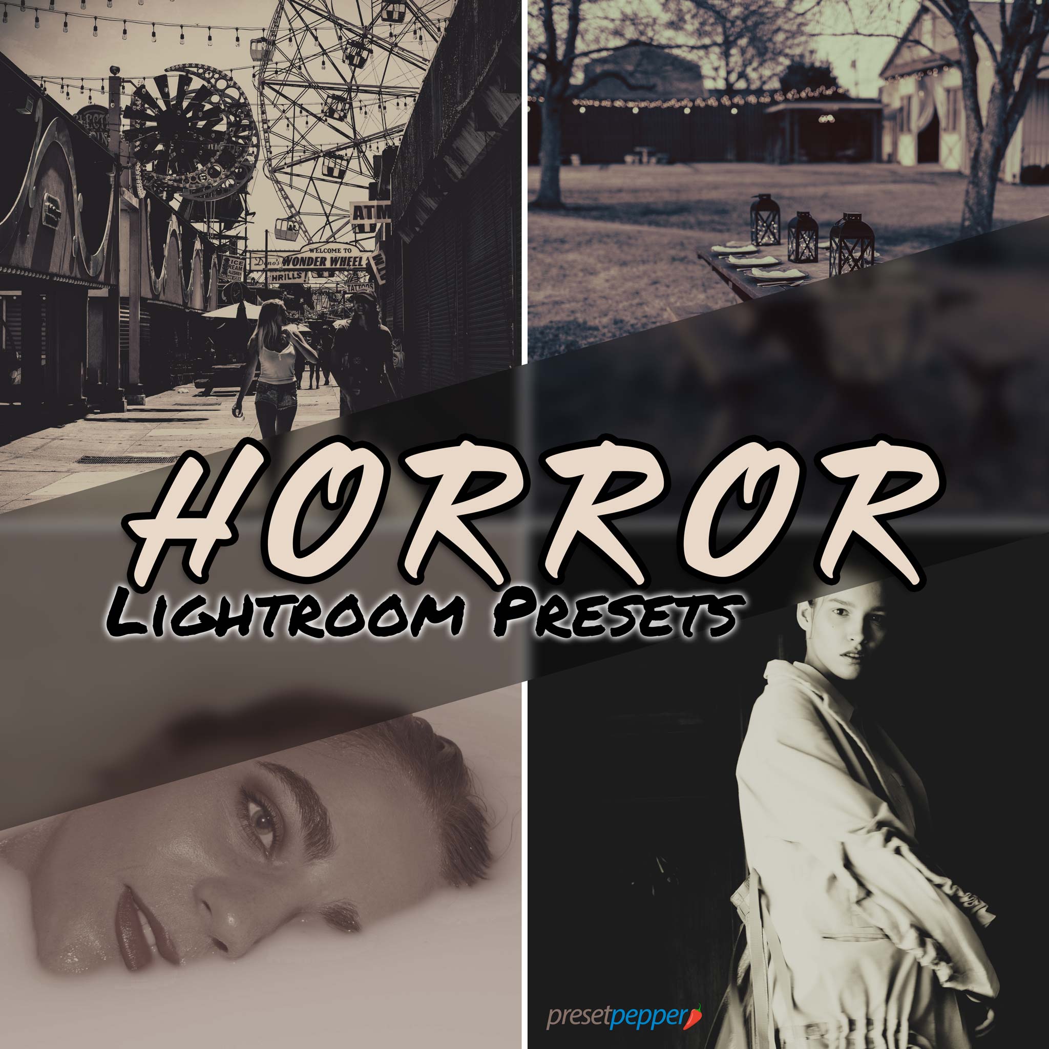 Horror Color Grading Lightroom Presets + LUTs – presetpepper
